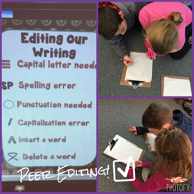 Writer's Workshop: Peer Editing - Mrs. Frey's Classroom Corner