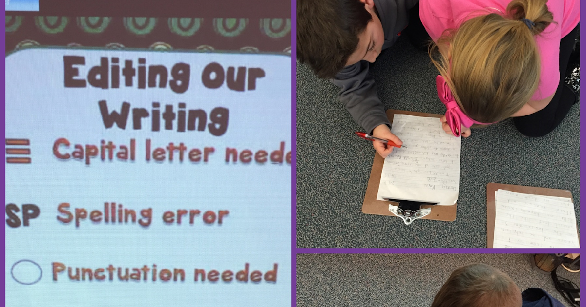 Writer's Workshop: Peer Editing - Mrs. Frey's Classroom Corner