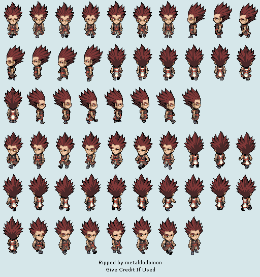 Yu-Gi-Oh Tag Force - Kid (YGOTF-KID): Sprite do Jogo