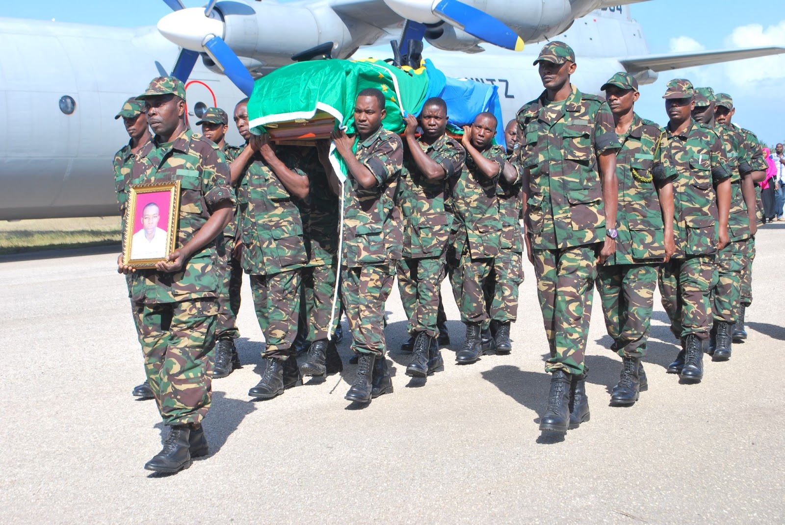 Miili ya Wanajeshi yapokelewa Zanzibar - ZanziNews