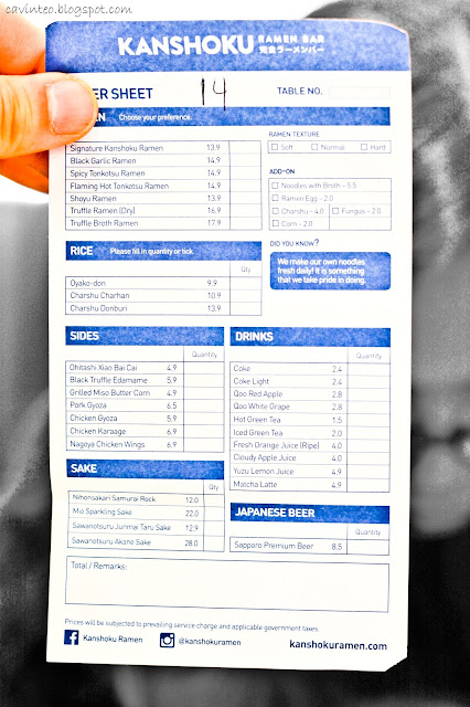 Entree Kibbles: Kanshoku Ramen Bar - Famous for Truffle Ramen @ ION ...