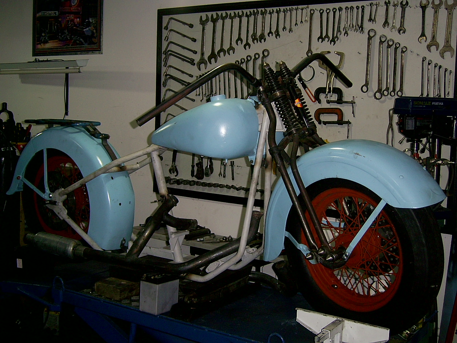 SOPHILE CHOPPERS: MOTOS CUSTOMIZADAS HD AZUL