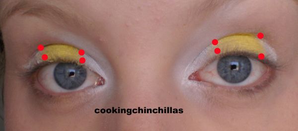 CookingChinchillas: Step by Step Yellow smokey Goth-Eye Tutorial