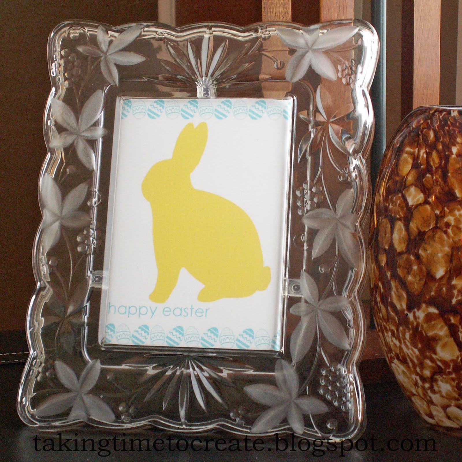 Taking Time To Create: Easter Bunny {Free} Printable