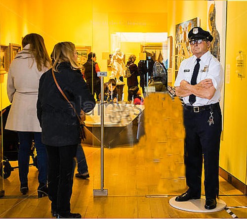 Art Now and Then: Art Museum Guards