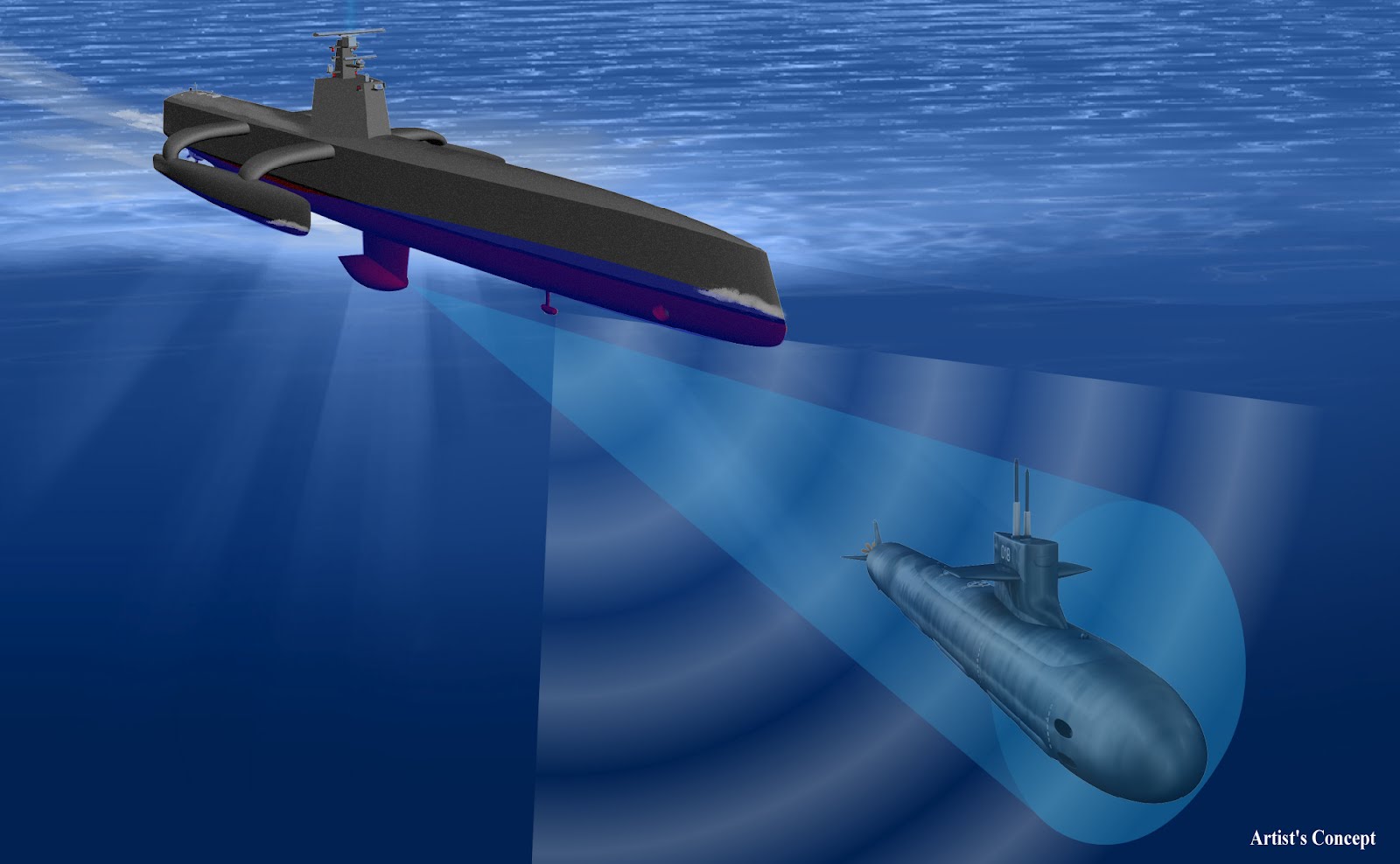 Naval Open Source INTelligence: Sub hunter under design