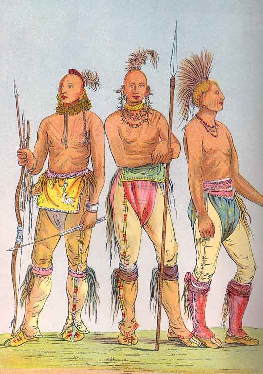 Antique Prints Blog: Osage in a Strange Land