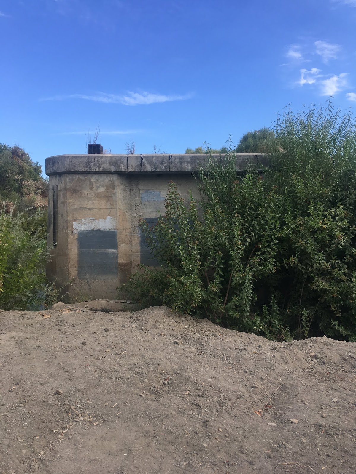 The original alignment of California State Route 33 in Firebaugh