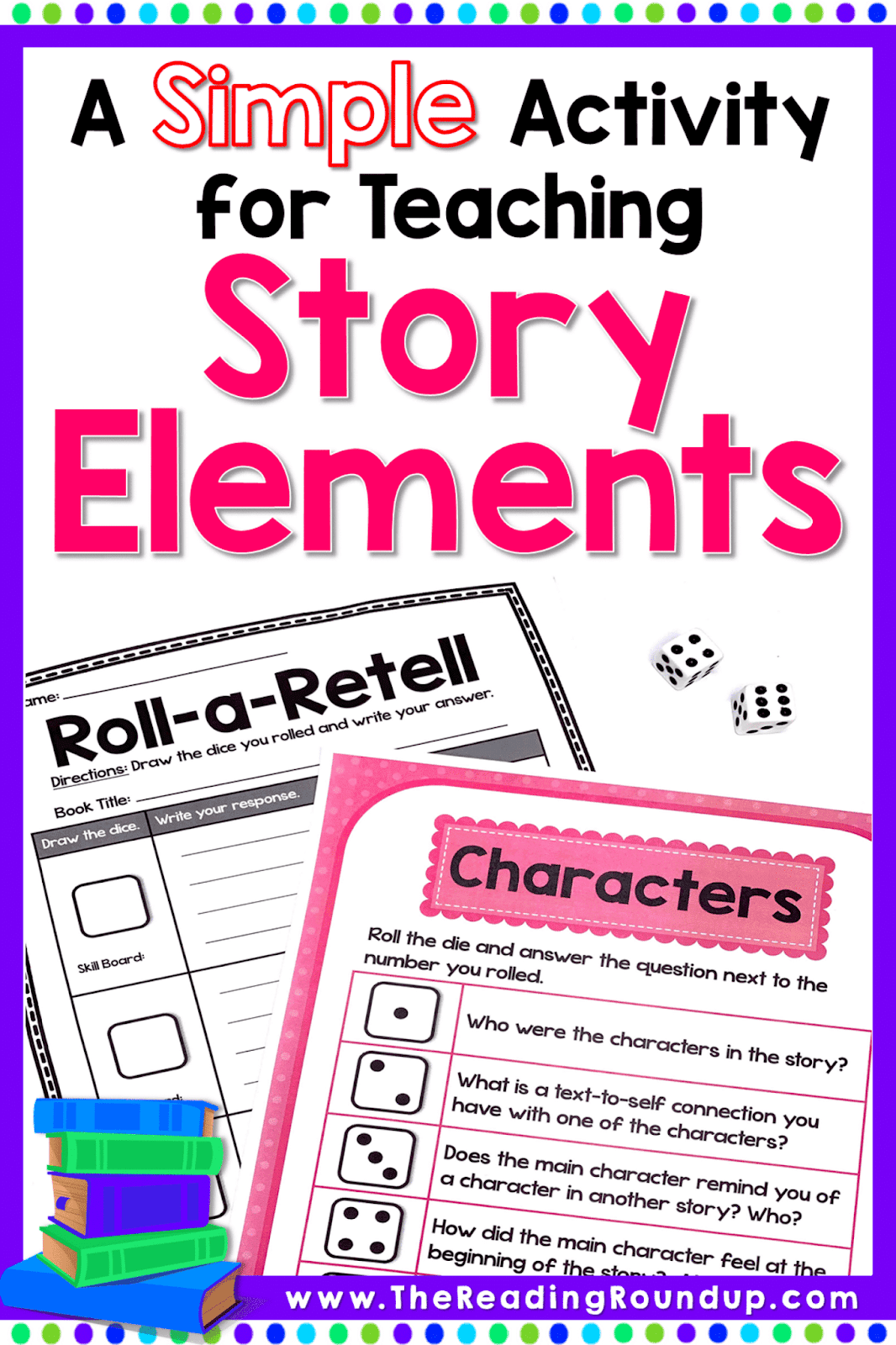 The Reading Roundup: A Simple Activity for Story Elements Practice