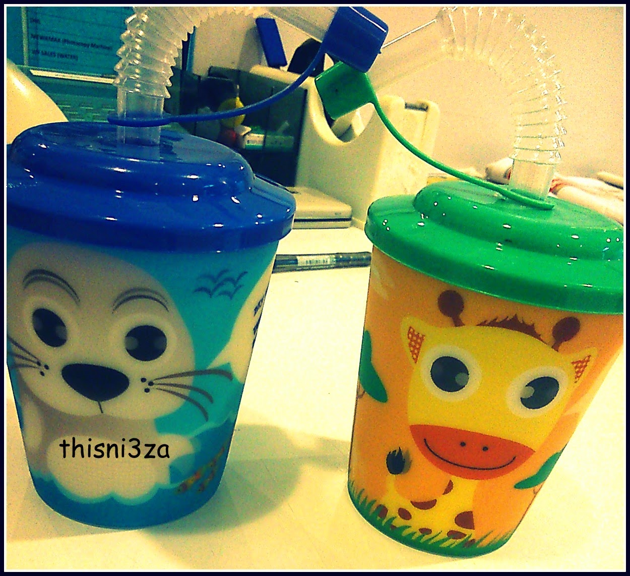 Boost Juice Bars - Barry Cup Seals & Giraffe ~ My Story Board