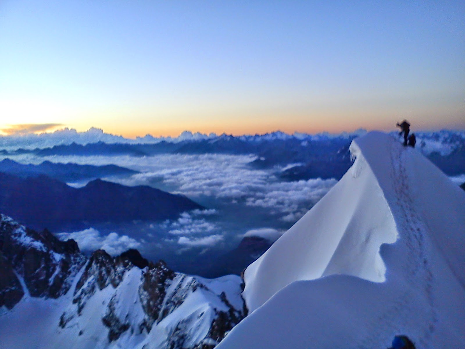 l'arête Kuffner - Kuffner Ridge