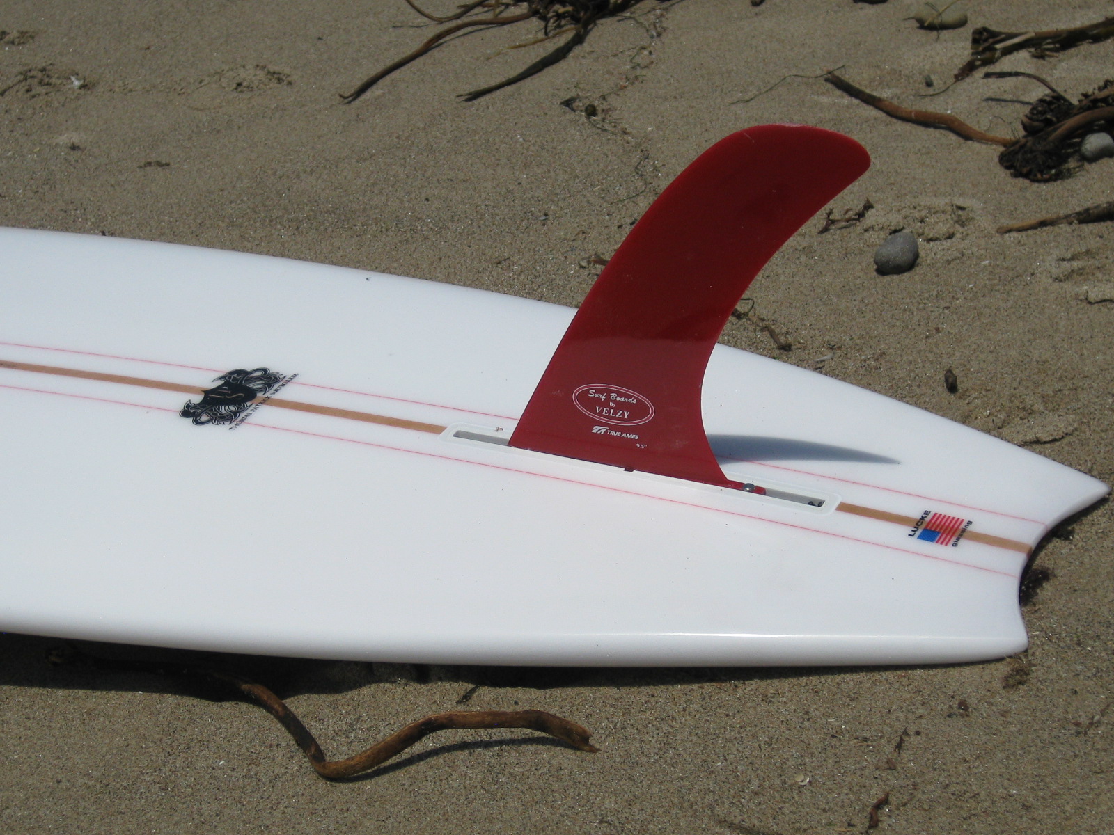 Thomas Patrick Surfboards...: A Red Stripe for Summer....