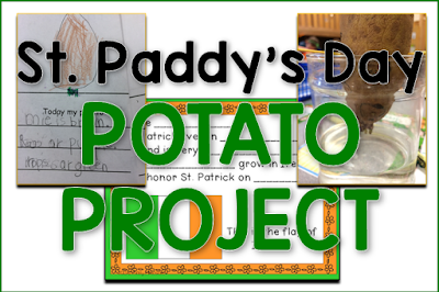 Freebielicious: St. Patrick's Day FREEBIE Potato Project