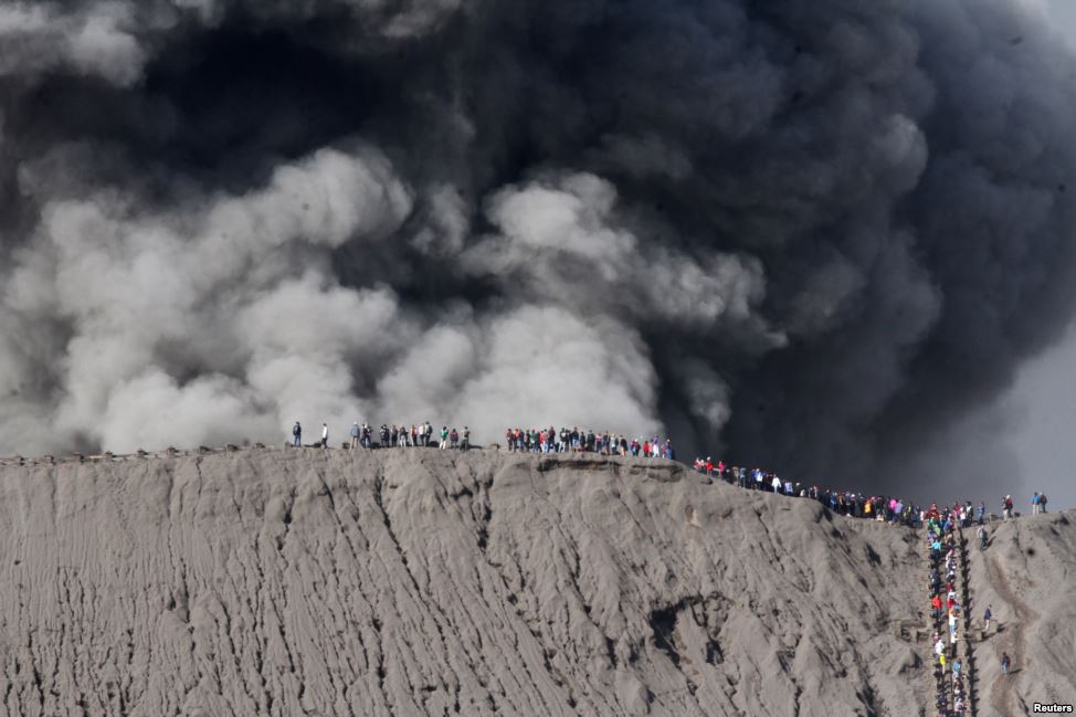 Mount Bromo volcano erupts in Indonesia's East Java province - World ...