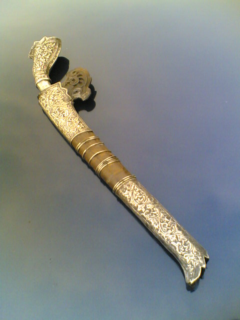 CARA MAENJADI KAYA: Badik Tumbuk Lada Berpamur Miang Perak dan Besi ...