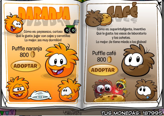 Club Penguin Halo: Puffle en Catalogo