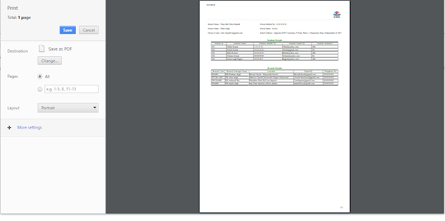 SAPUI5/SAP FIORI snippets and information: Export the Model Data to a PDF file in SAPUI5