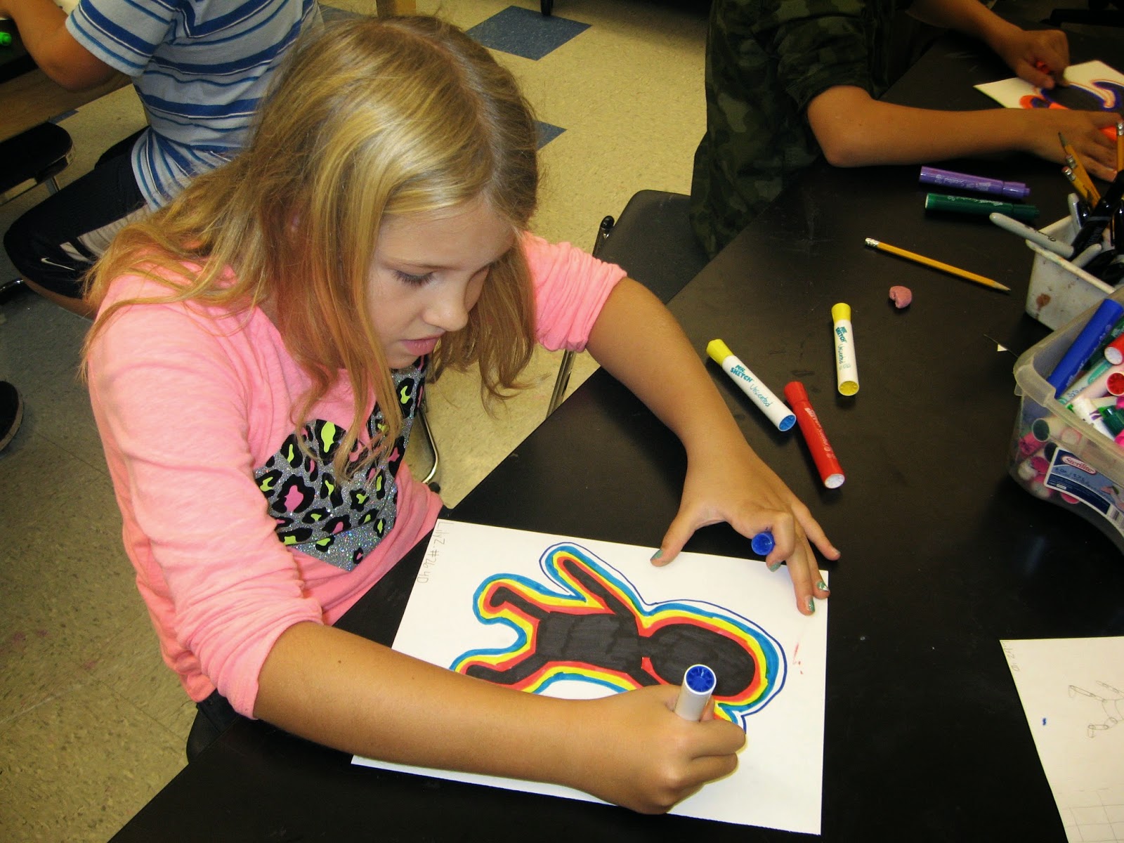 Jamestown Elementary Art Blog: 4th Grade Edgar Degas and Figure Drawing