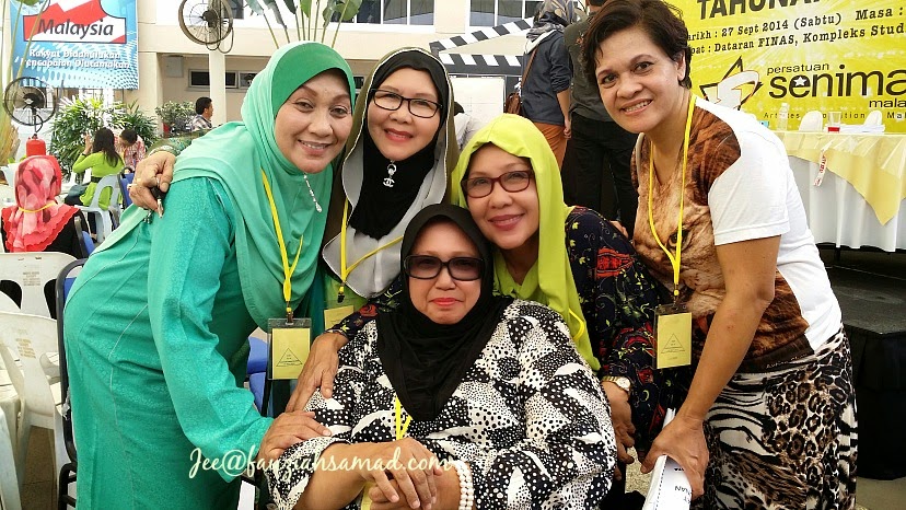 Hamidah Wahab, Arifah Damanhuri, Normah Damanhuri dan Ani Jaafar