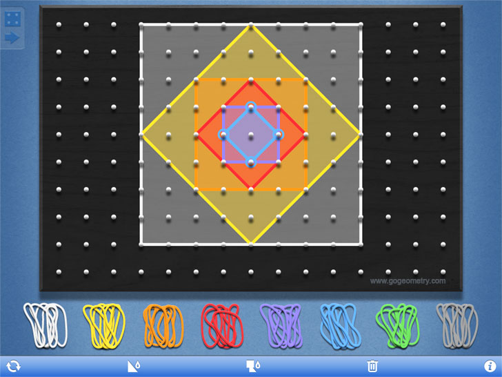 a l'aTAC!: Geoboard: geoplà virtual