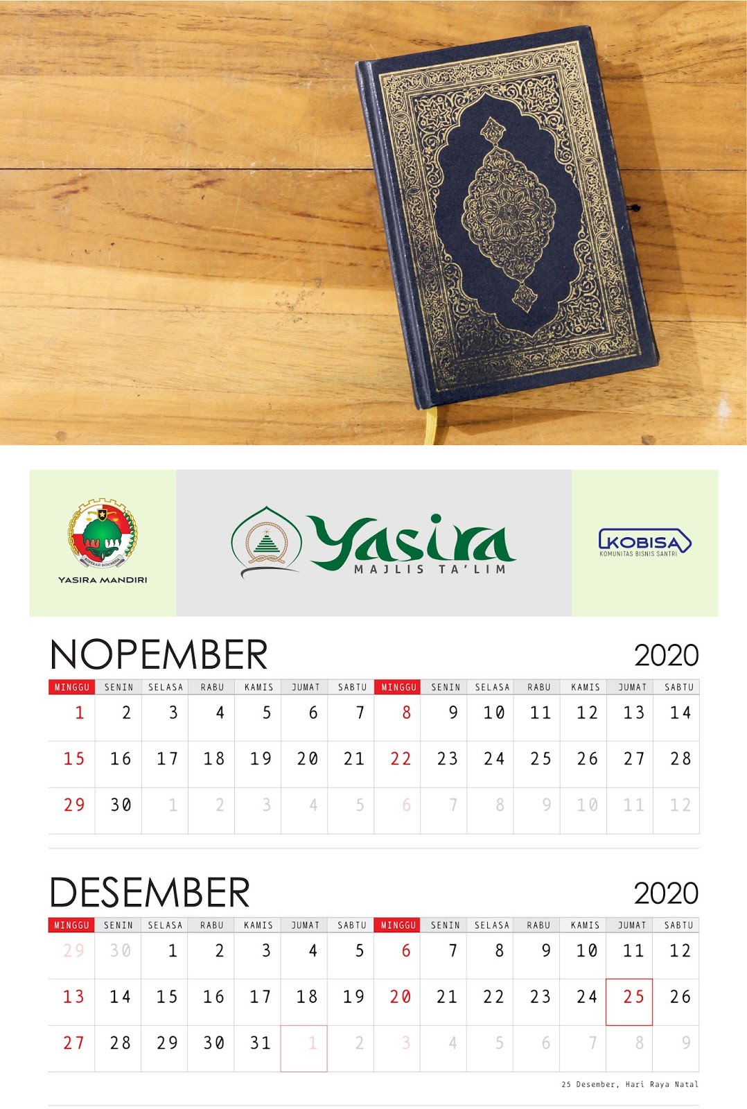 Desain Kalender Indonesia Tahun 2020 Islamic Style - beta:) Desain Kalender Indonesia Tahun 2020 Islamic Style - beta:)