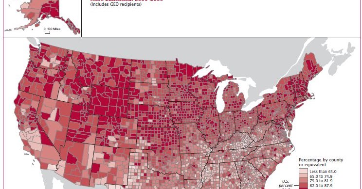 Education Attainment levels by State | Free By 50