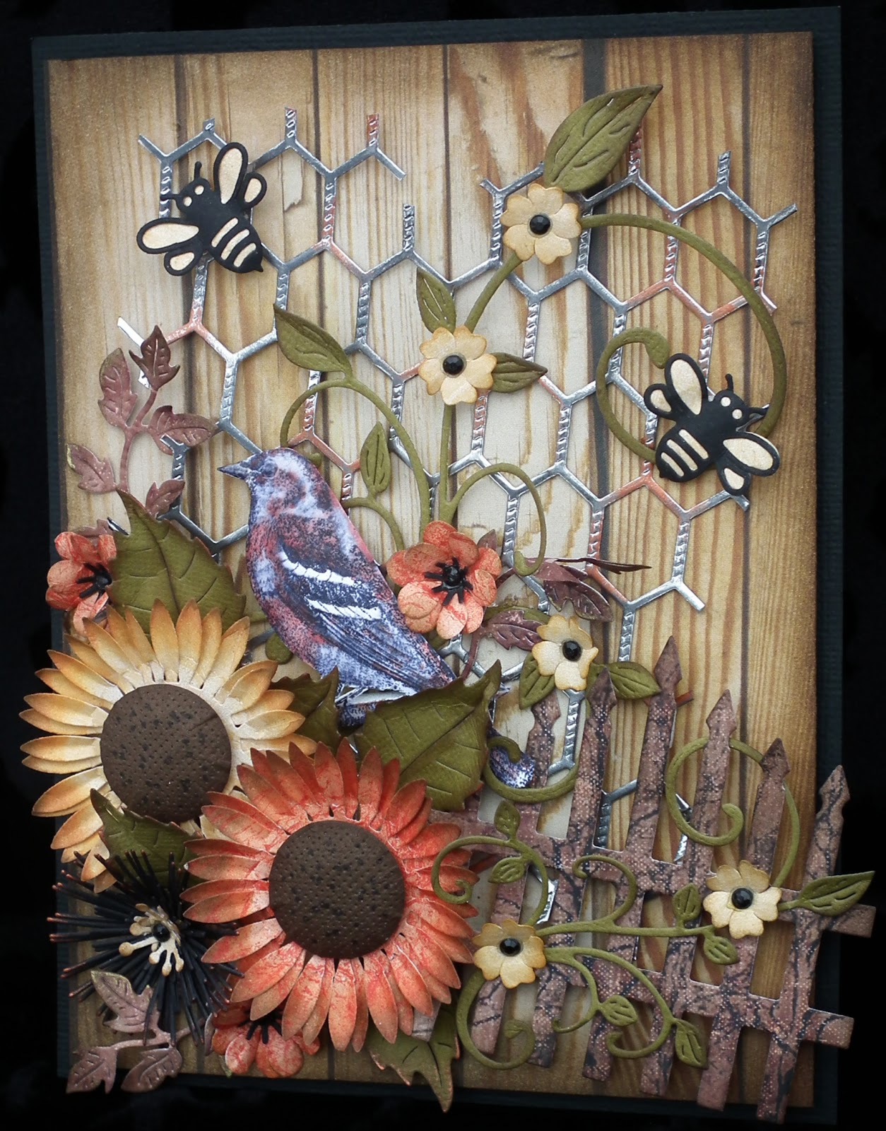 Cheery Lynn Designs Challenge 69 - Die Cut Flowers - Cheery Lynn ...