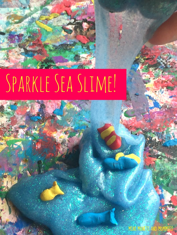 Mini Monets and Mommies: How To Make Underwater Ocean Slime
