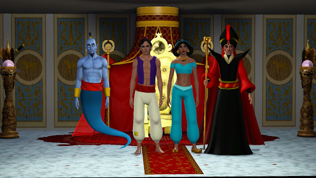 Sil Fantasy: Walt Disney's Aladdin Main Characters