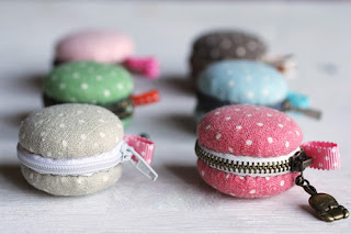 Got an idea: Handmade macaron coin purse