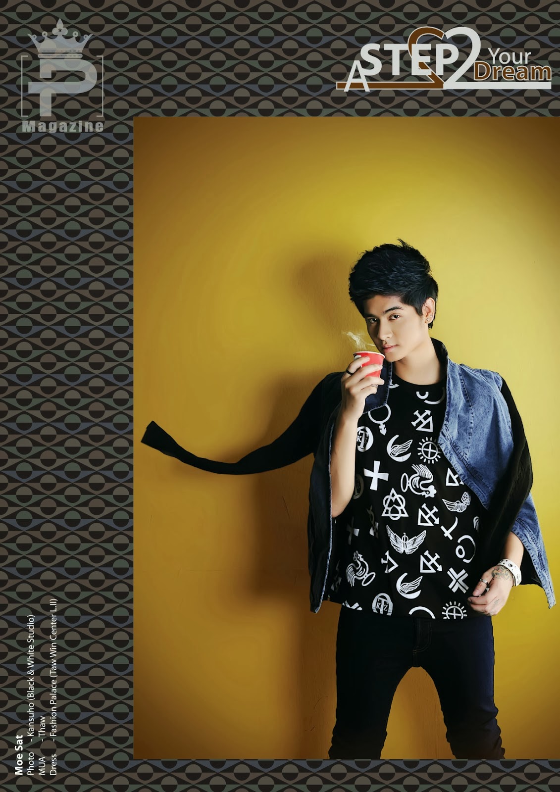 M y a n m a r H u n k s: Moe Sat @ Paradise Magazine