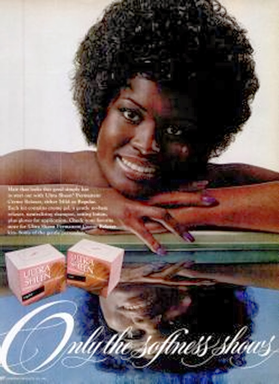 Black Ethnic Advertising / Magazine Covers: Advertising, Hair 1