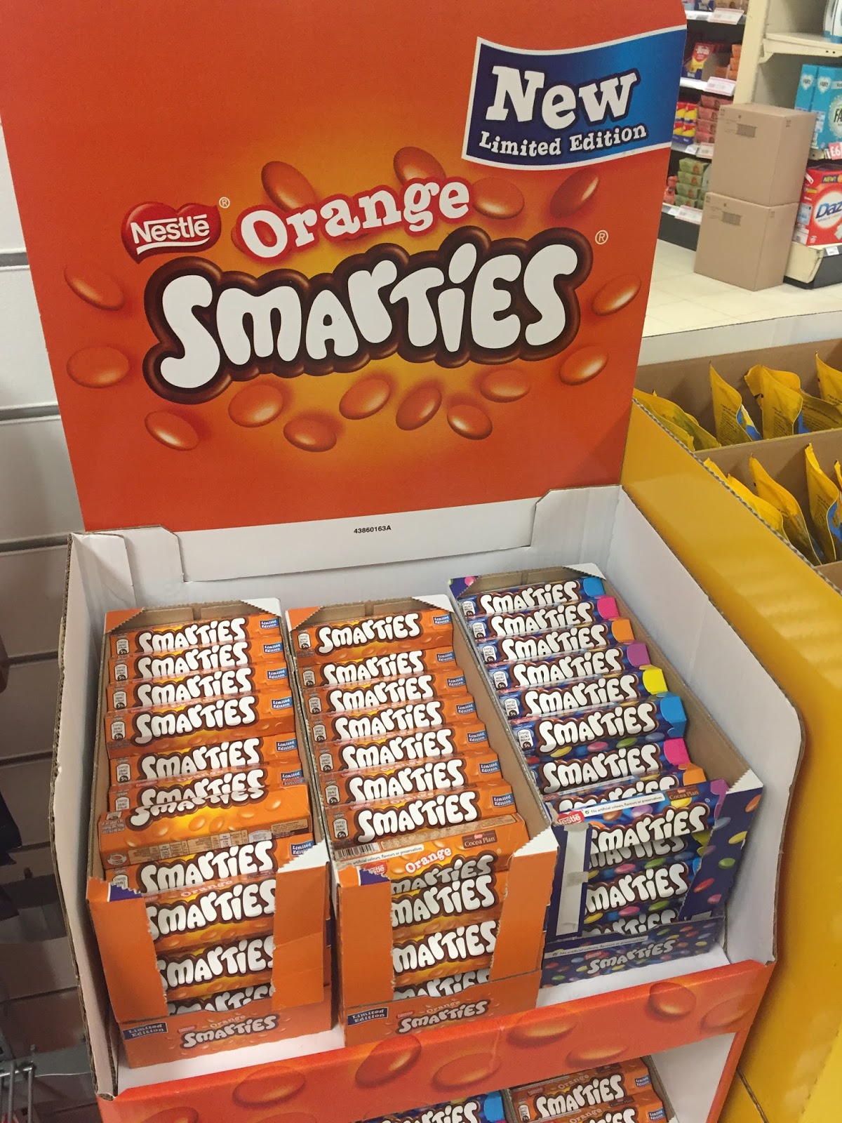 Nestle Orange Smarties Limited Edition are back!