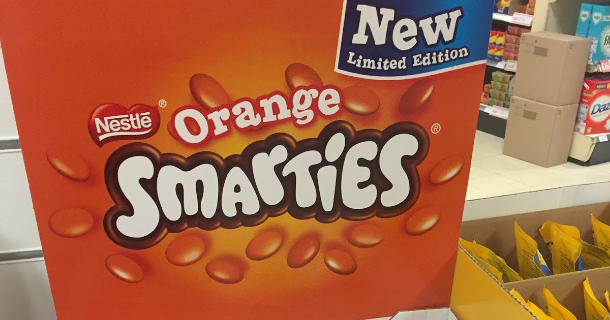 Nestle Orange Smarties Limited Edition are back!