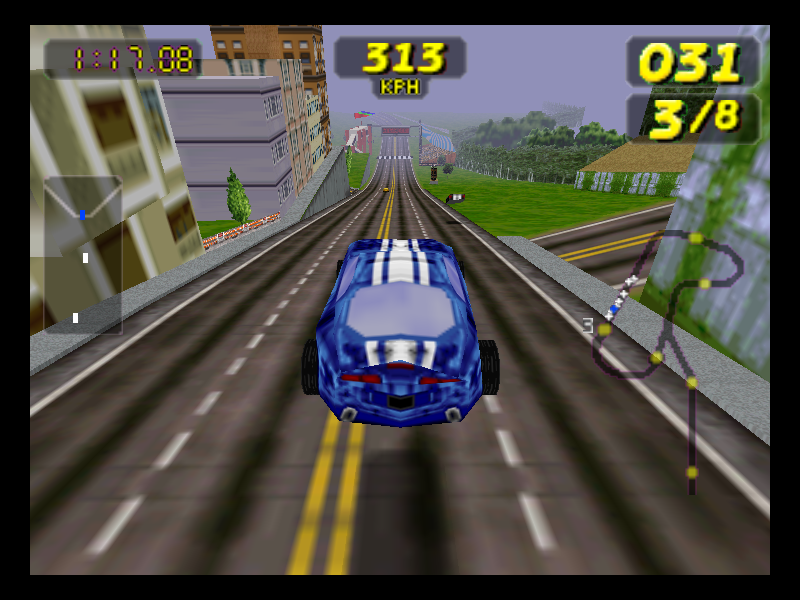 PSX VCD: San Francisco Rush PSX VCD