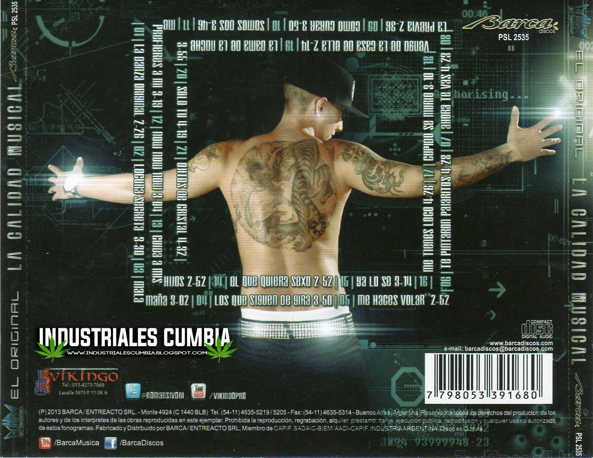 Yo Llevo La Cumbia En La Sangre: ROMAN EL ORIGINAL - LA CALIDAD MUSICAL ...