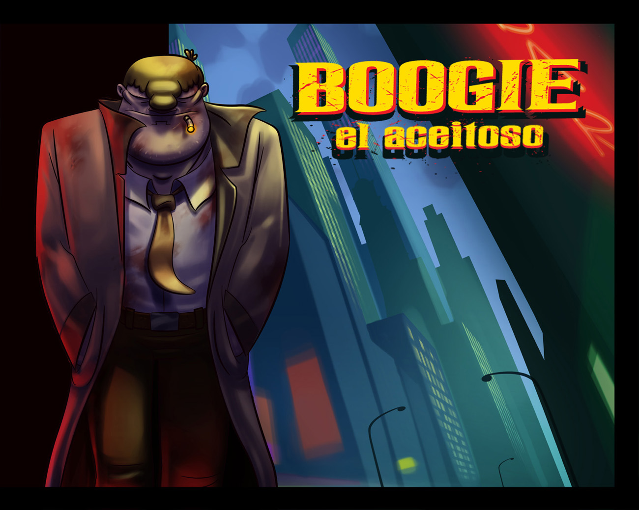 NINYA: Posters para la pelicula de Boogie el Aceitoso