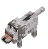 Minecraft: Wolves (Tamed, Wild, Hostile)