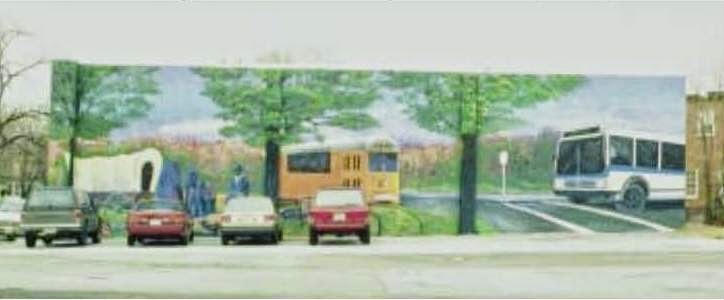 Mural mural on the wall... where art meets transit | Maryland Transit ...