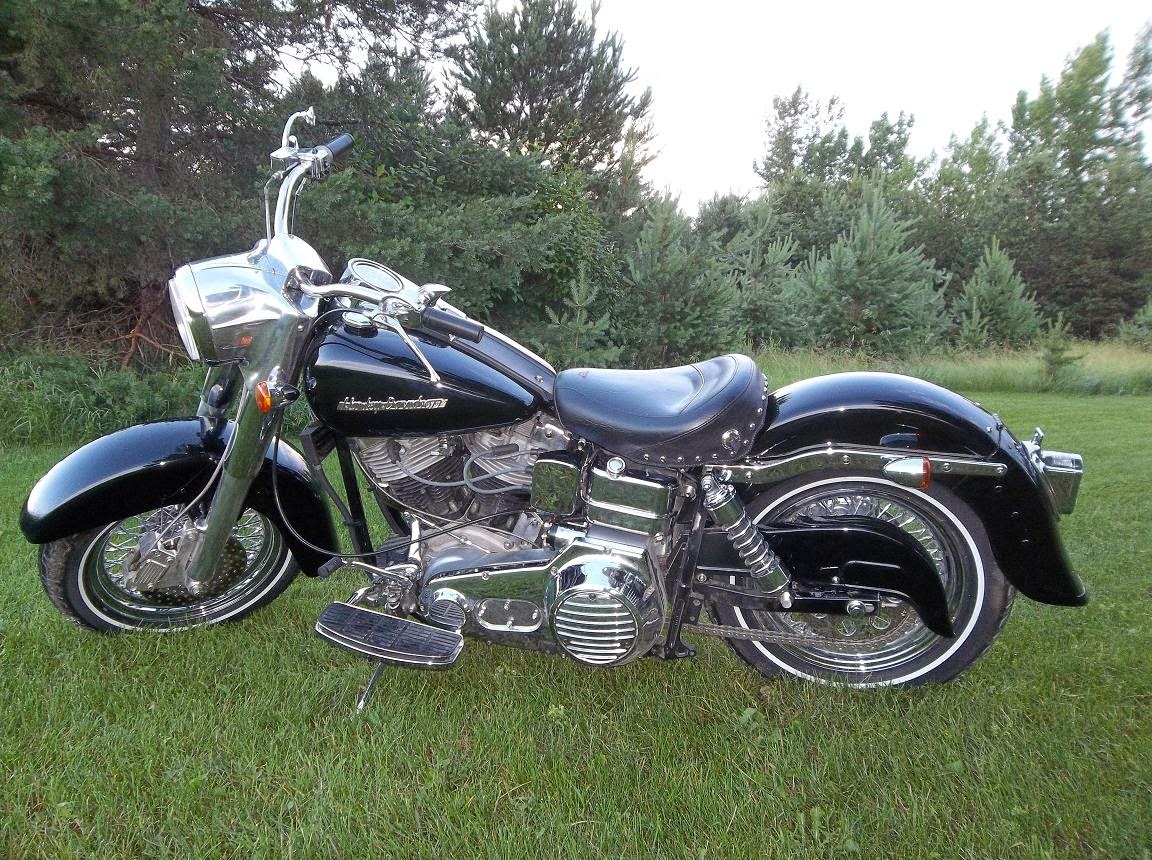 66 Auto Color: '77 Harley Davidson Shovelhead