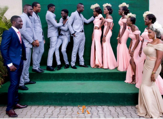 Nollywood Actress Abiola Atanda, Madam Kofo' Daughter' White Wedding Ceremony [PHOTOS ...