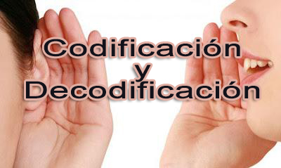 Ciencias de la comunicación: Codificación y Decodificación.
