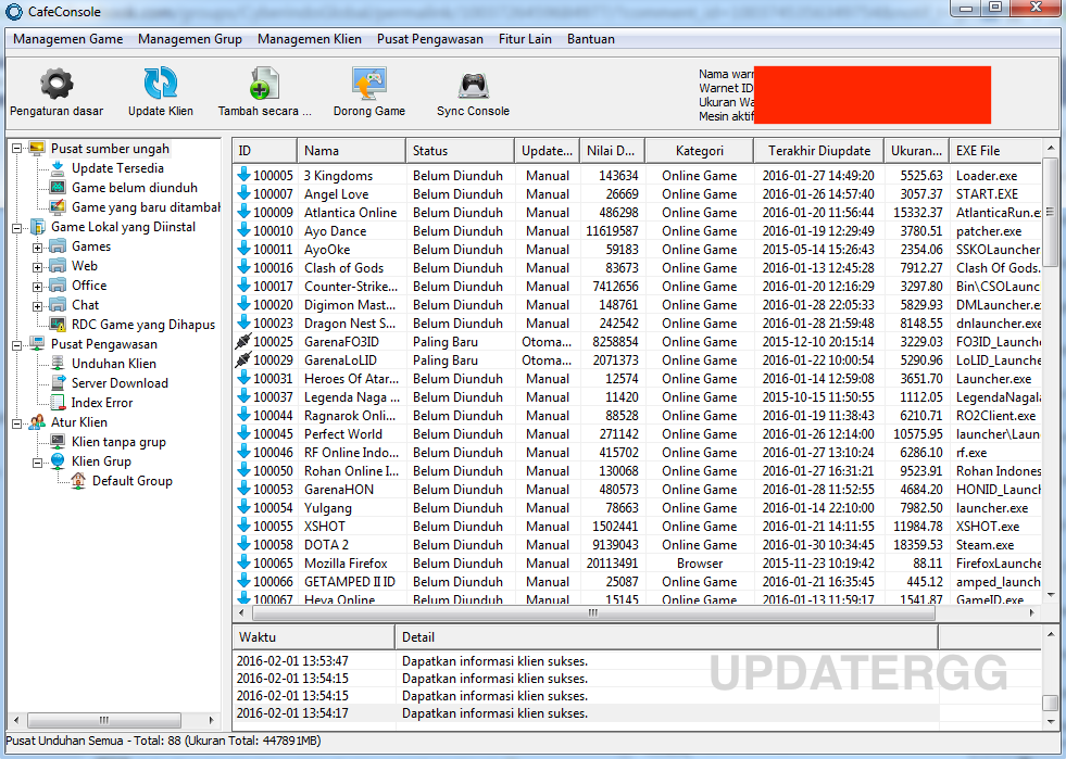 Cyberindo Updater Versi 3576 Client dan Server
