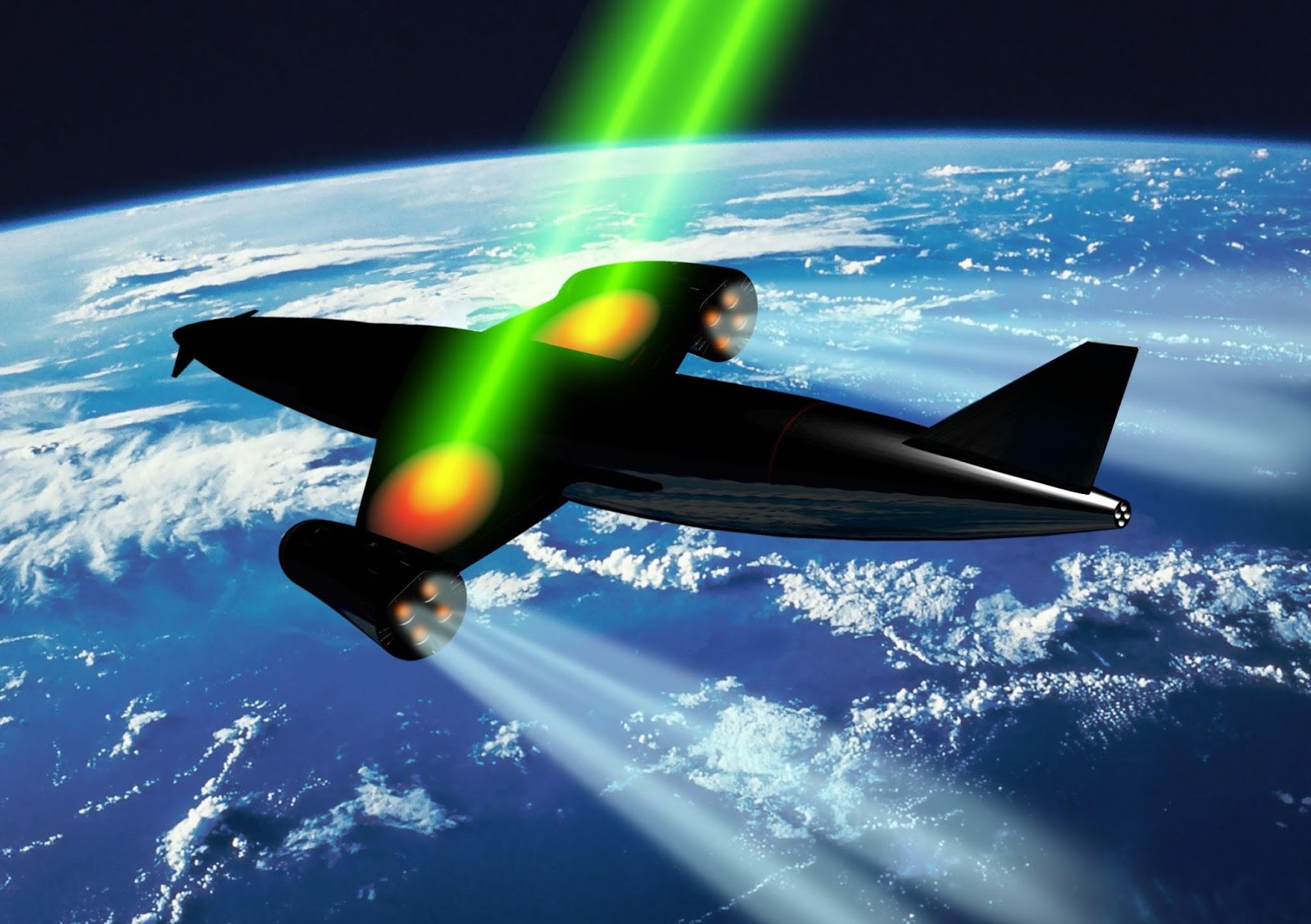 Propulsion lasers for large scale deployment of solar power space ...