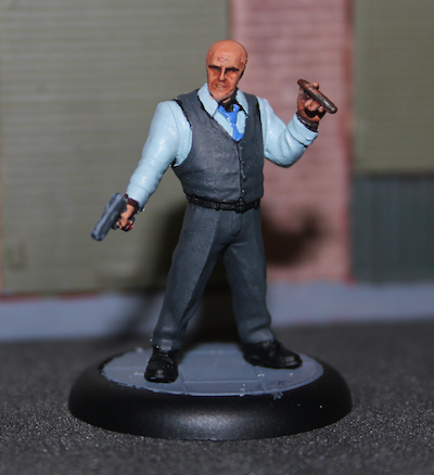 Suitable 28mm crime/cartel boss figure