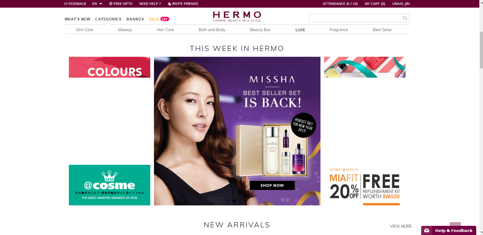 Product Review : Hermo Online Beauty Shop Malaysia