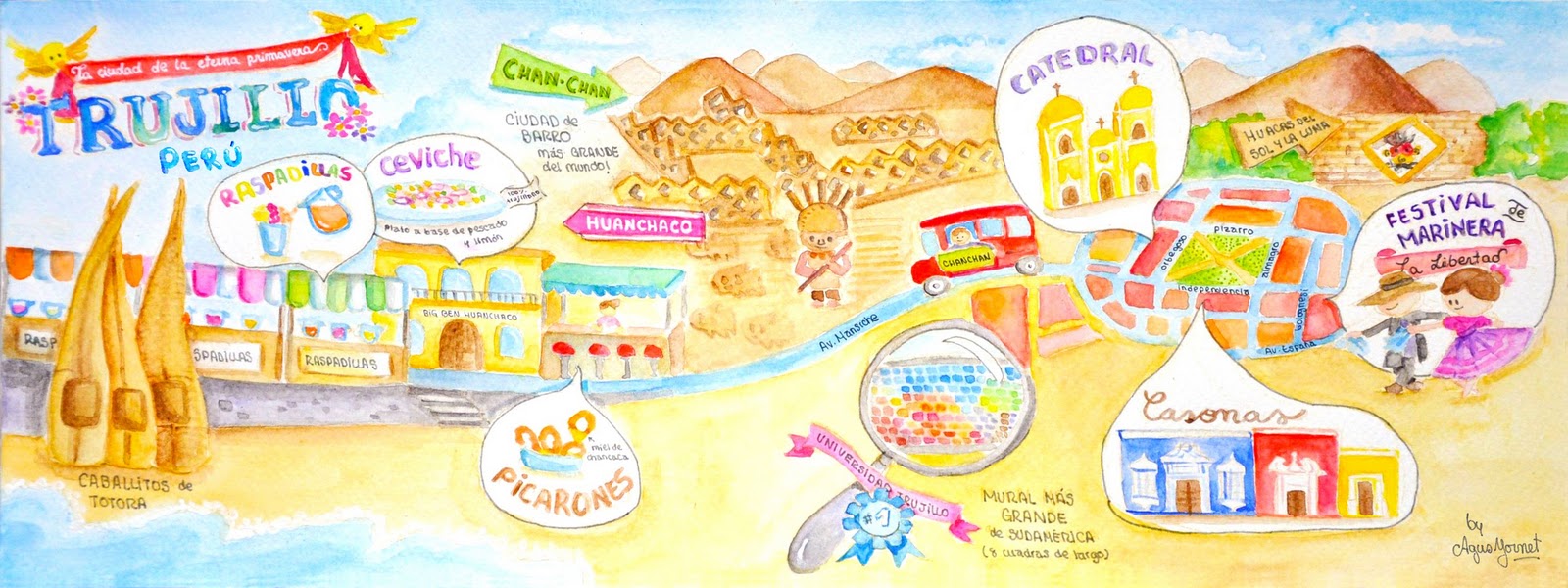 They draw and travel - Trujillo - Perú | Agus Yornet Blog