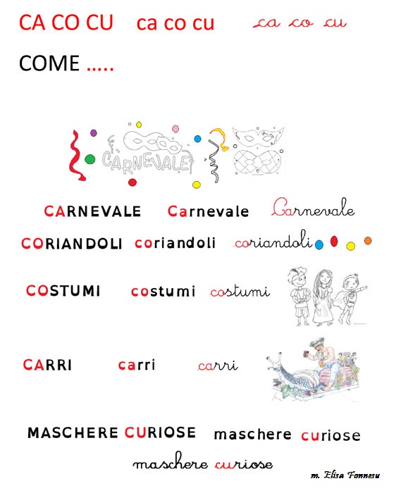 matiteinvolo: Ca co cu ...cu ...come Carnevale