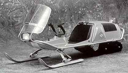 Just A Car Guy: Just one of dozens of unusual snowmobiles found on ...