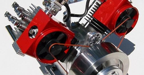 Jerry's Model Engine Plans Blog: Jerry's Original "Howell V-Twin" (V2)